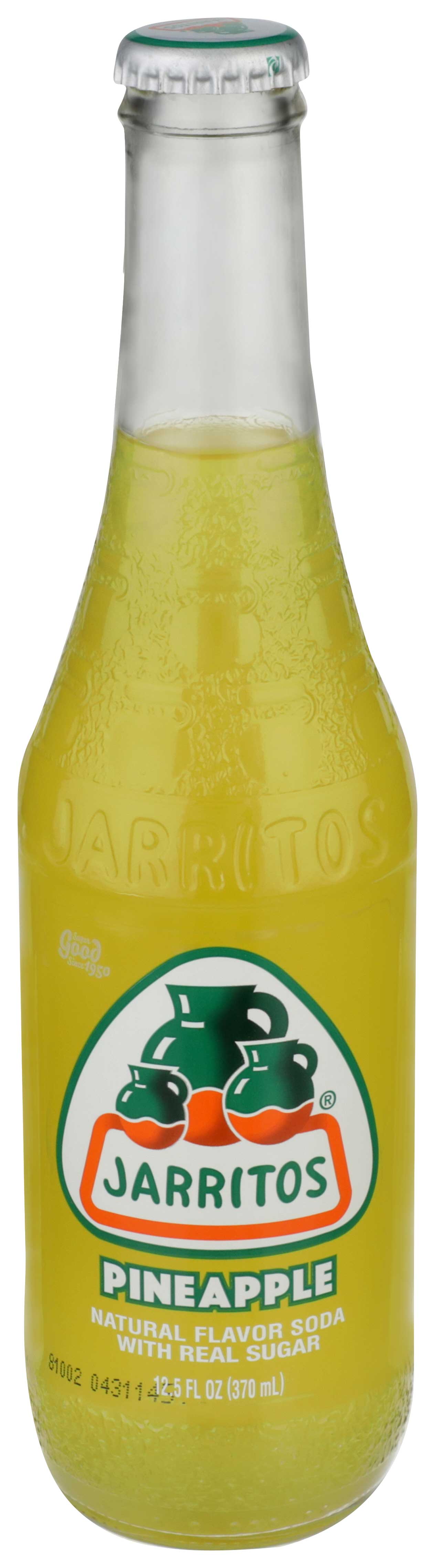 Jarritos Pineapple Soda, 12.5 Ounce -- 6 per case
