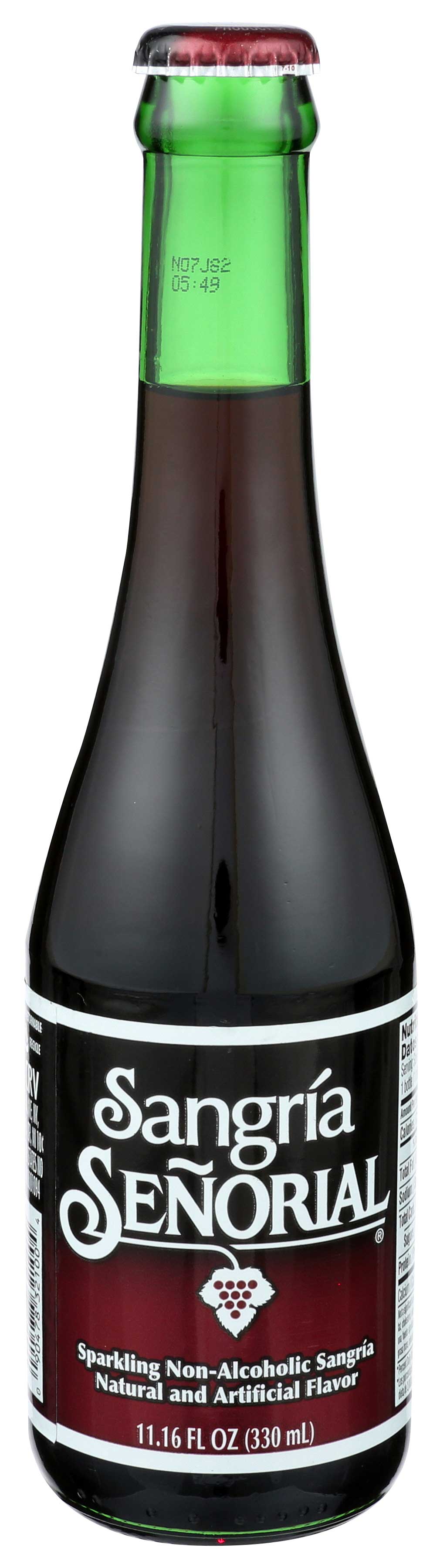 Jarritos Sangria Senorial Beverage, 11.16 Ounce -- 24 per case