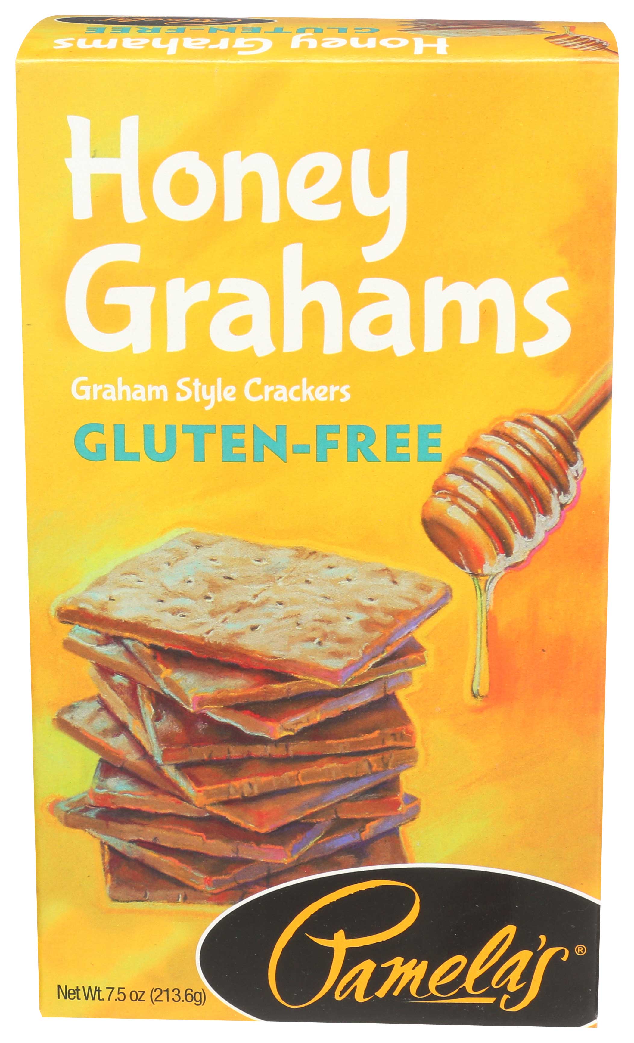 Pamelas Gluten Free Traditional Honey Graham Cracker, 7.5 Ounce -- 6 ...