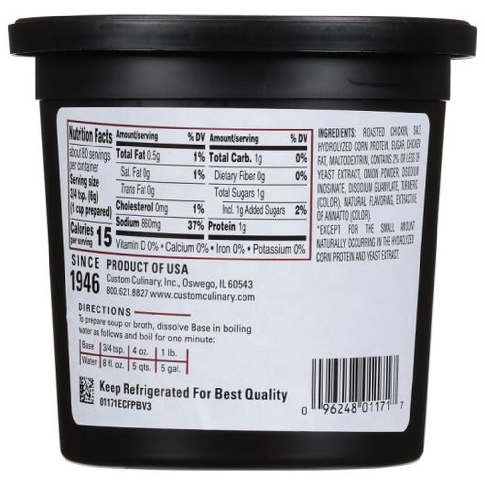 Custom Culinary Master's Touch Chicken Base Case | FoodServiceDirect