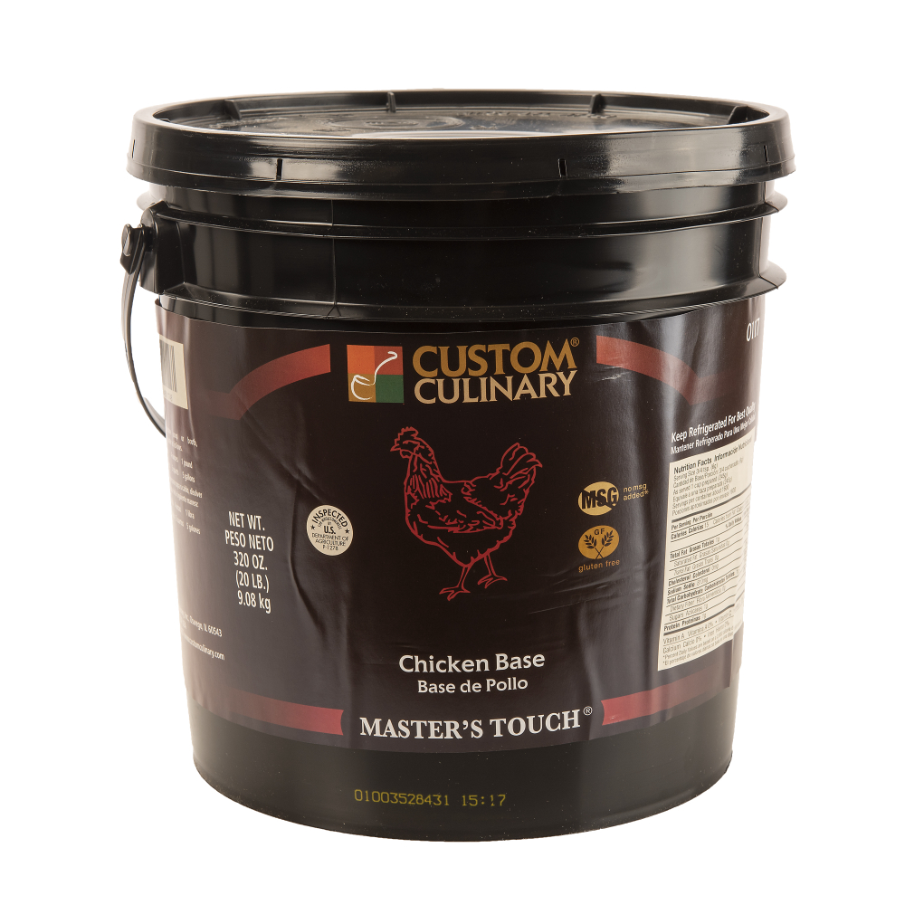 Custom Culinary Masters Touch Chicken Base | FoodServiceDirect