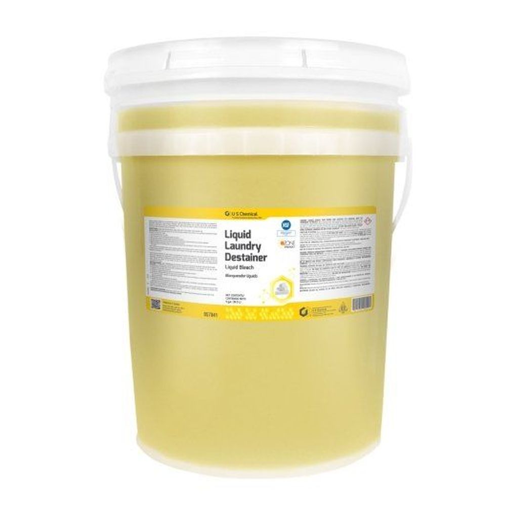 U S Chemical Liquid Laundry Destainer Bleach, 5 Gallon ...