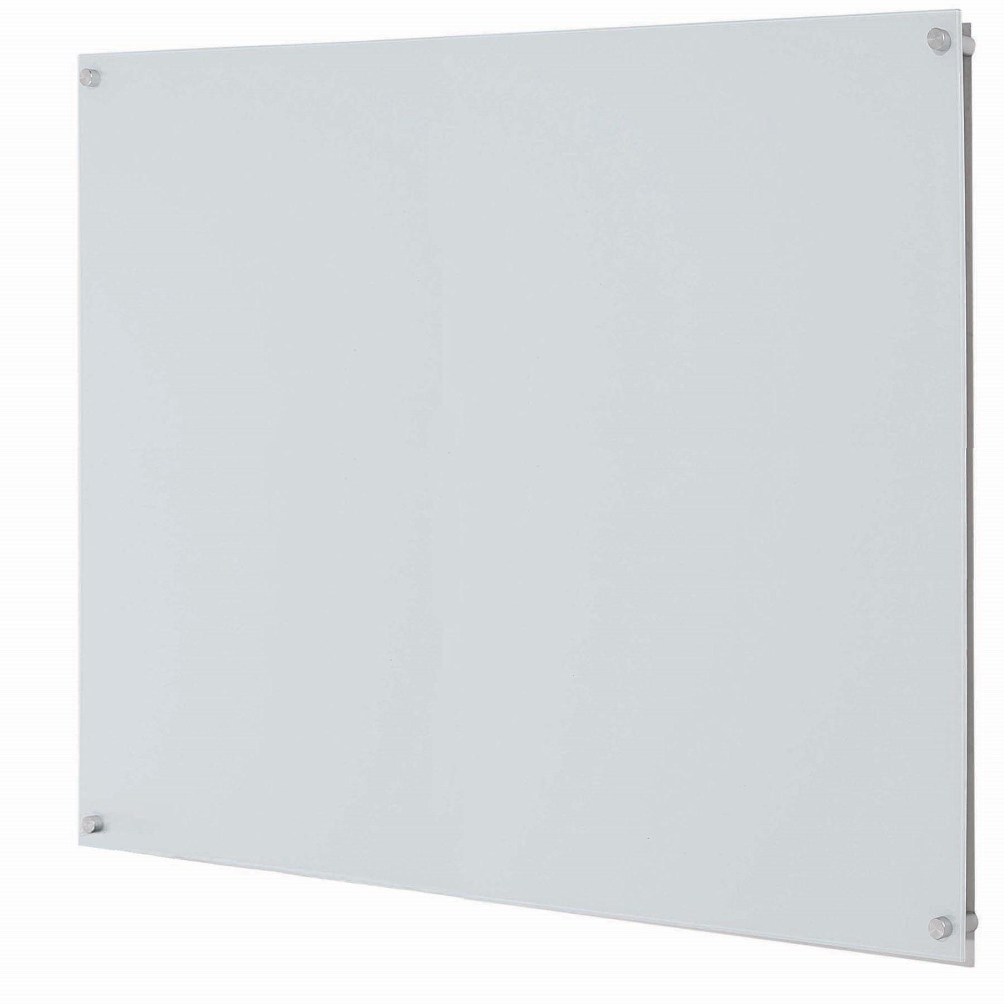 Aarco ClearVision 3 mm Magnetic Glass Markerboard, 48 inch Height x 48 ...