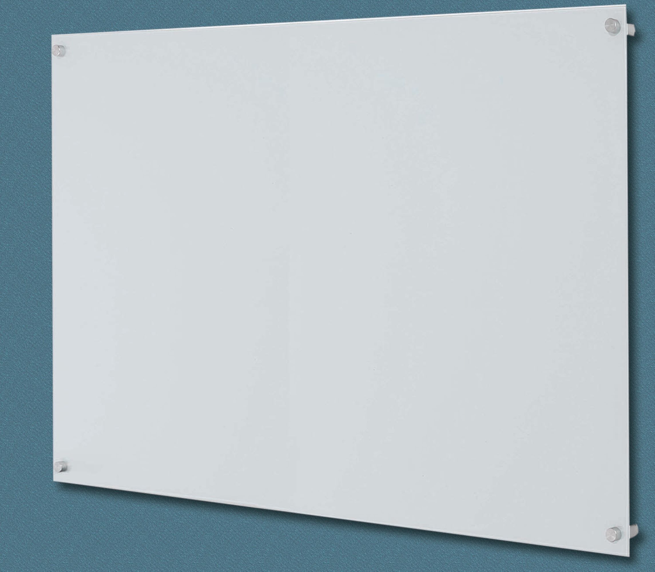 Aarco ClearVision 6 mm Magnetic Glass Markerboard, 36 inch Height x 48 ...