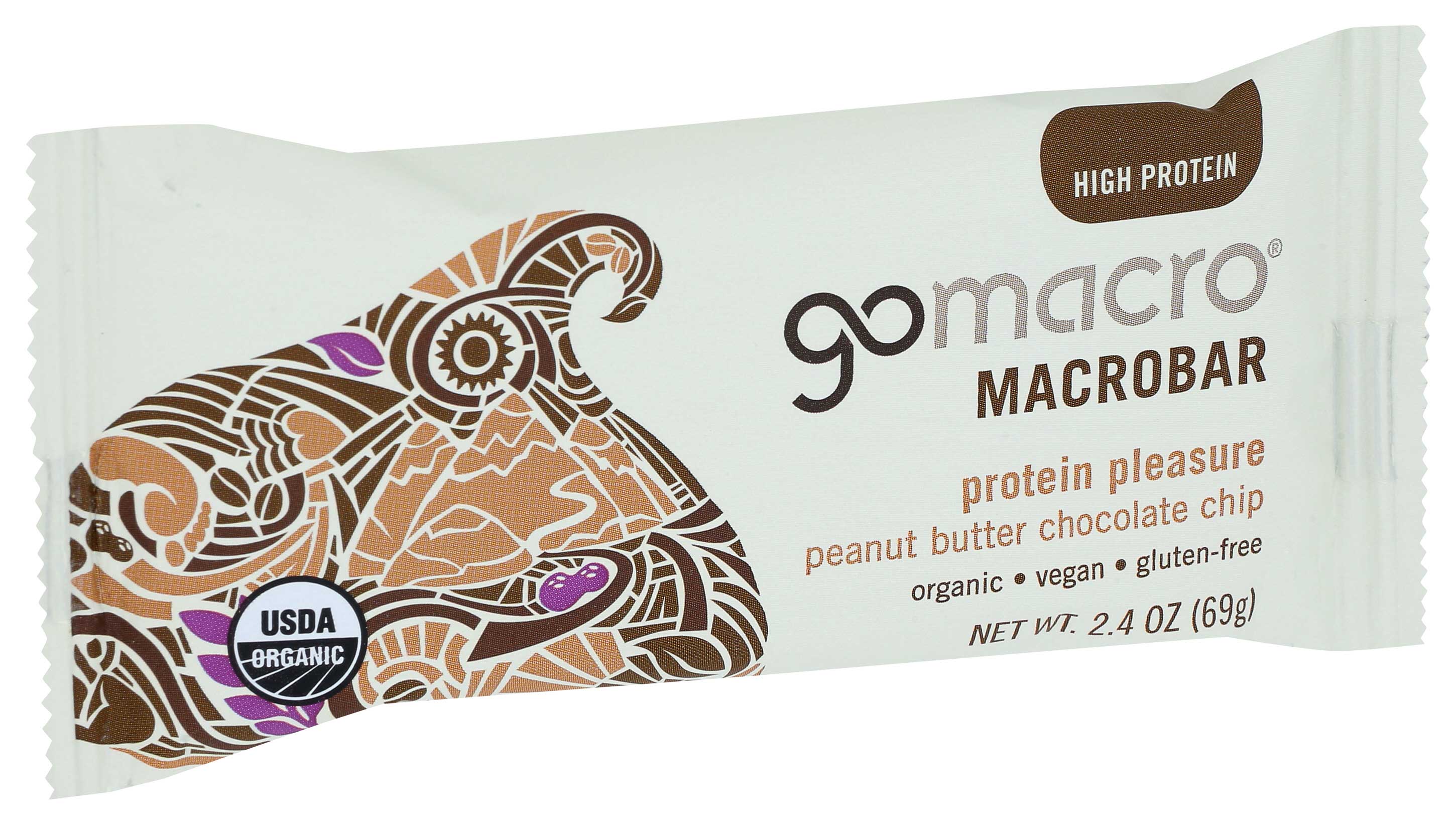 Go Macro Peanut Butter Chocolate Chip Macrobar Case | FoodServiceDirect