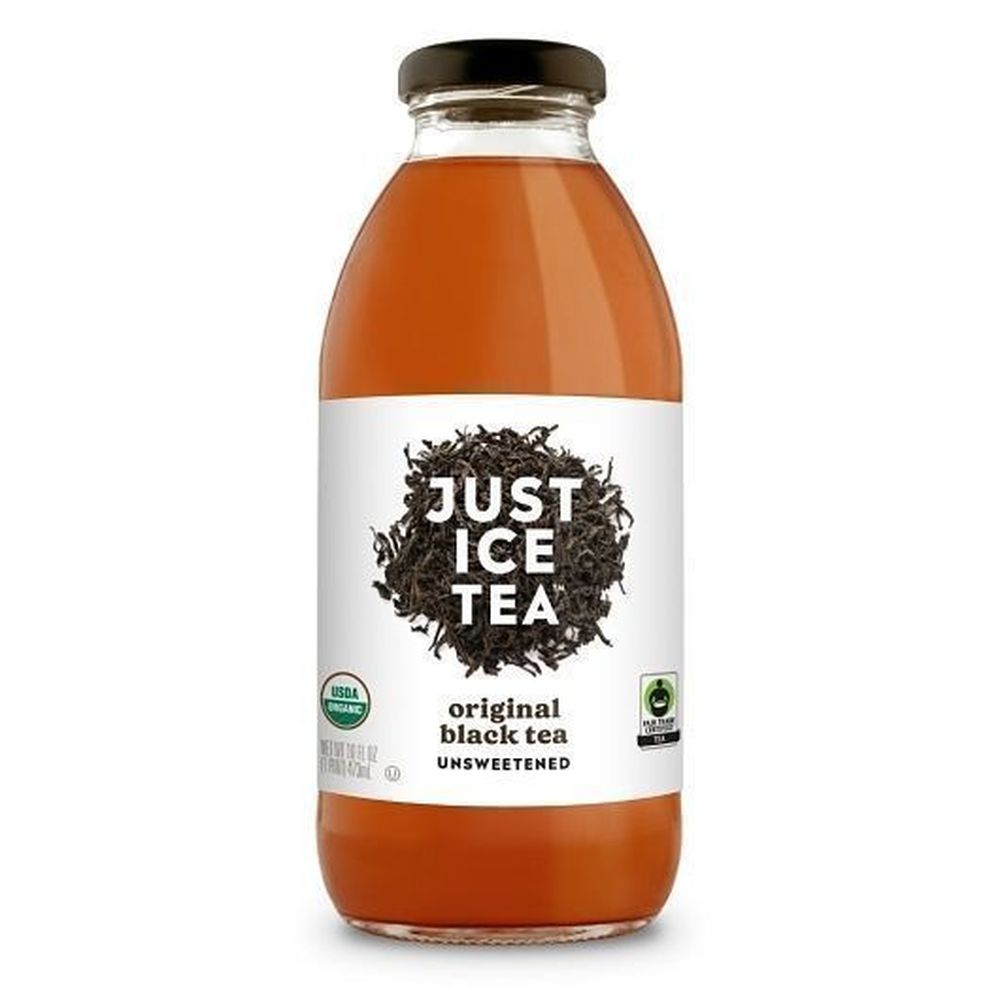 Just Ice Tea Original Black Tea, 16 Fluid Ounce -- 12 per case ...
