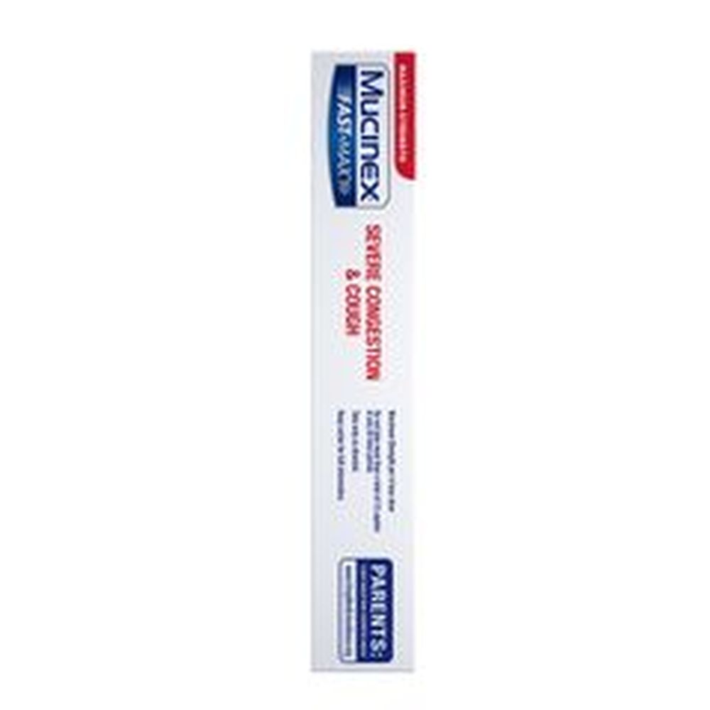 Mucinex Fast Max Cold and Cough Medicine Plus Caplets, 20 count -- 24 ...
