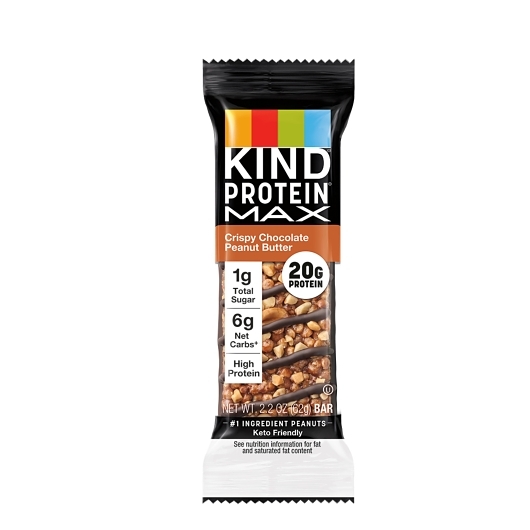Kind Snacks Crispy Chocolate Peanut Butter High Protein Bar ...