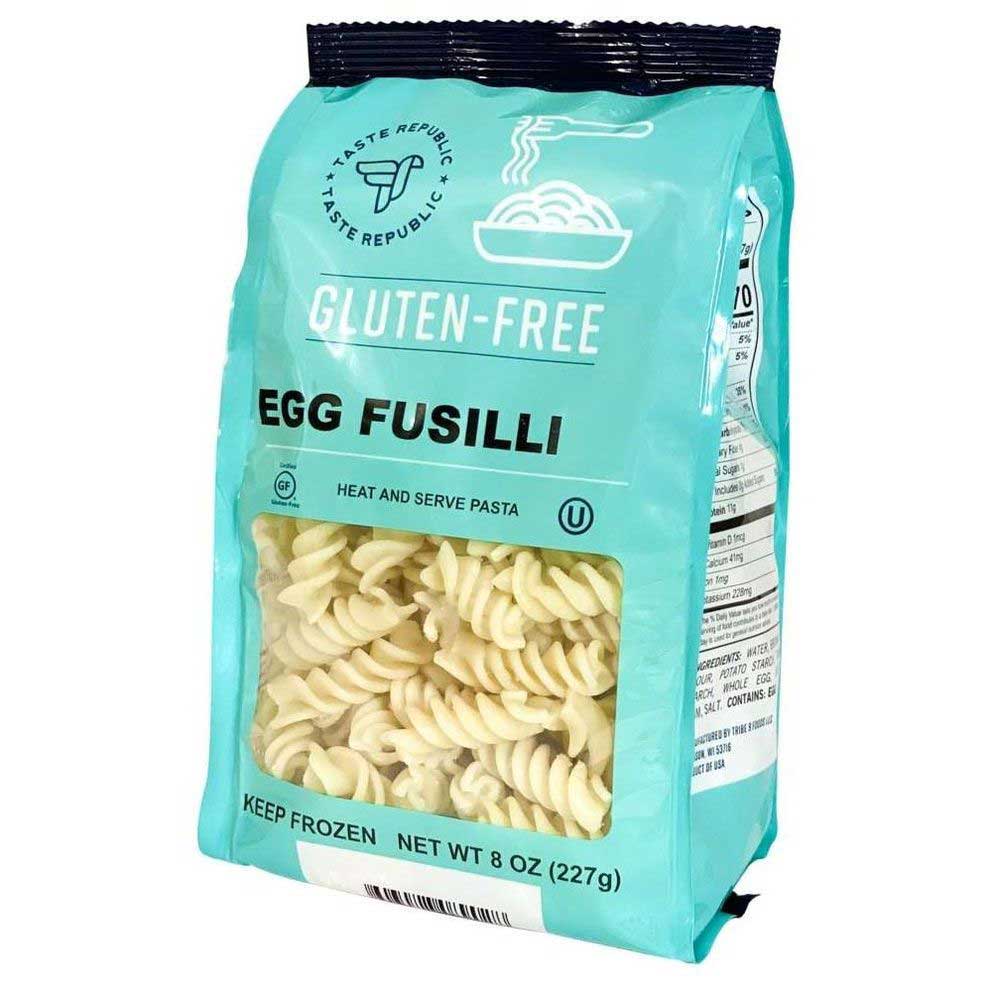 Taste Republic Gluten Free Pre Cooked Egg Fusilla Pasta, 8 Ounce -- 12 ...