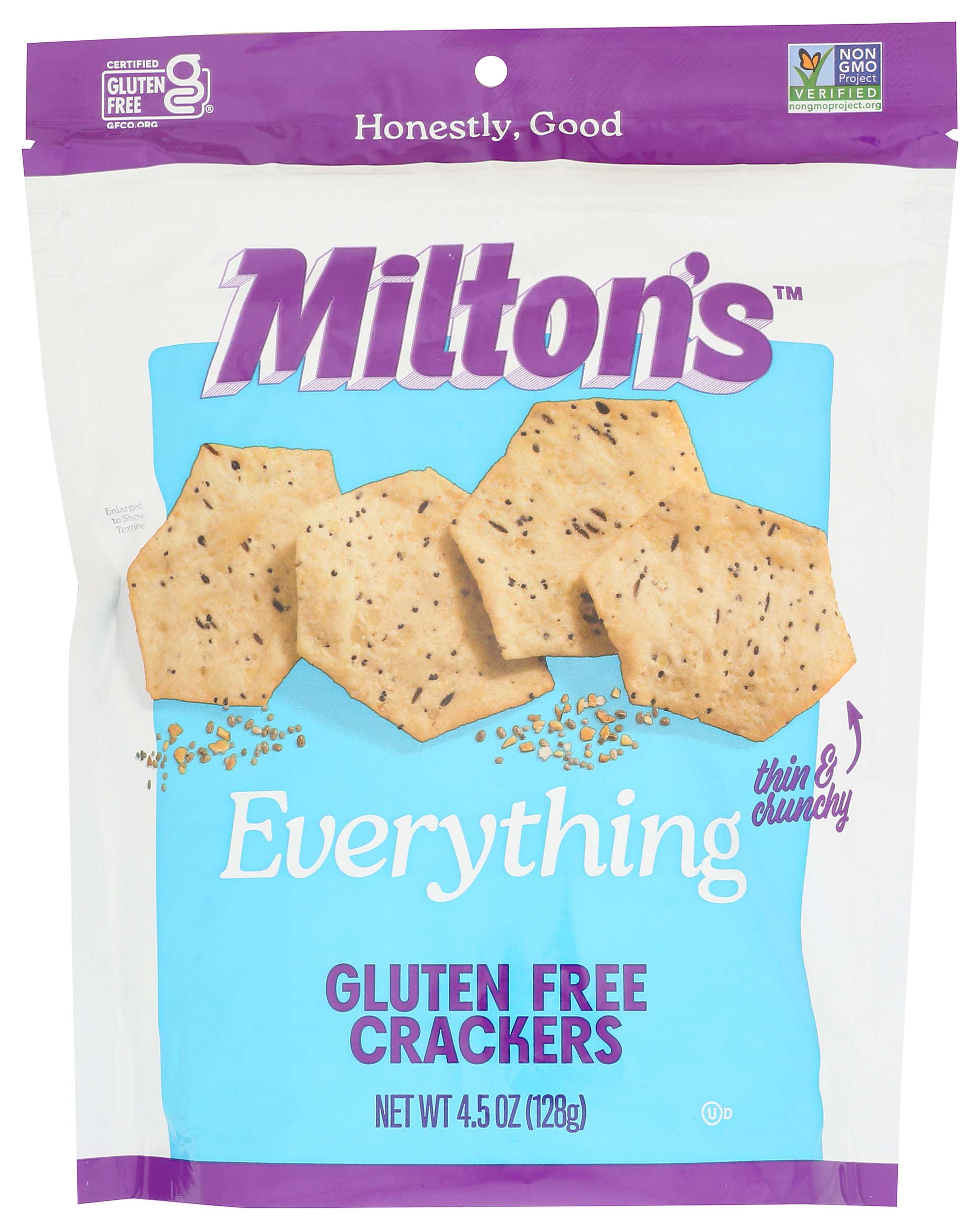 Miltons Everything Cracker, 4.5 Ounce -- 6 per case | FoodServiceDirect ...