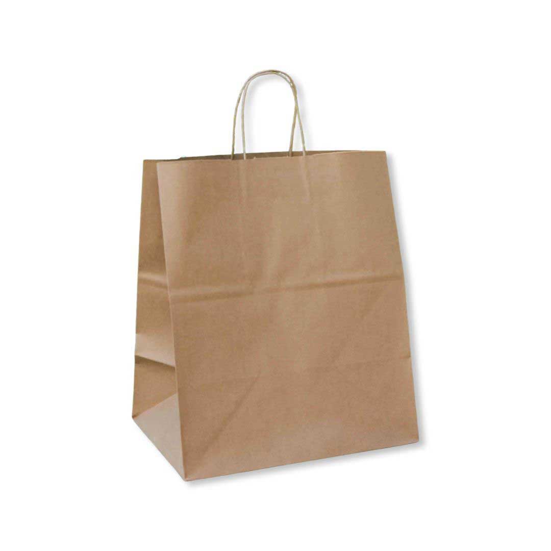Responsible Products Rope Handle Paper Shopper, 14 x 16.5 x 9.6 inch ...