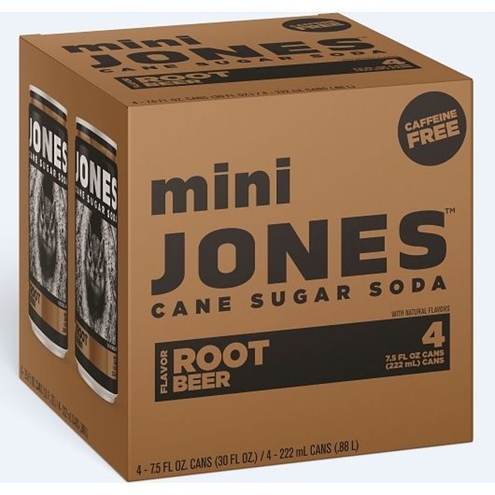 Jones Soda Mini Root Beer | FoodServiceDirect
