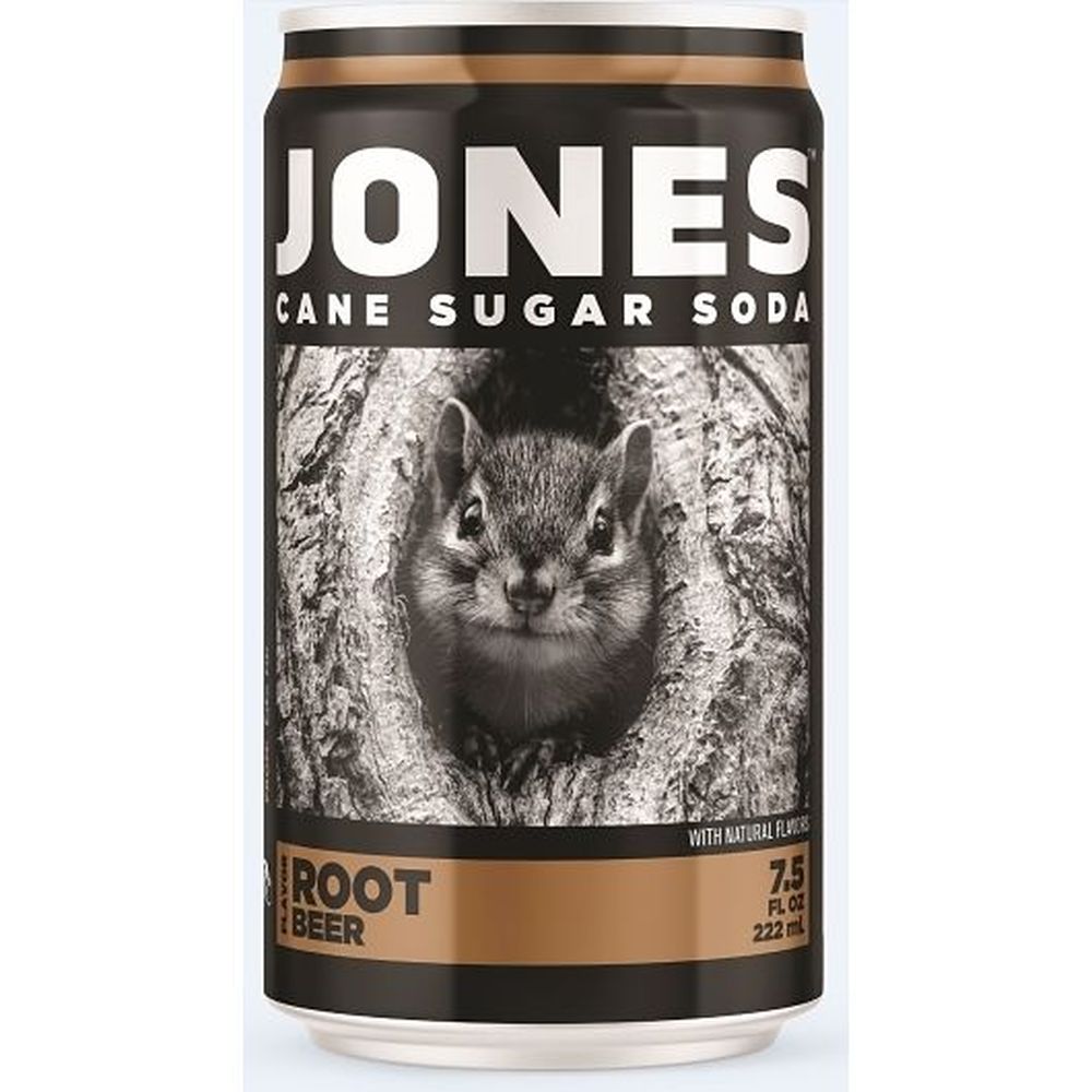 Jones Soda Mini Root Beer, 30 Fluid Ounce -- 6 per case