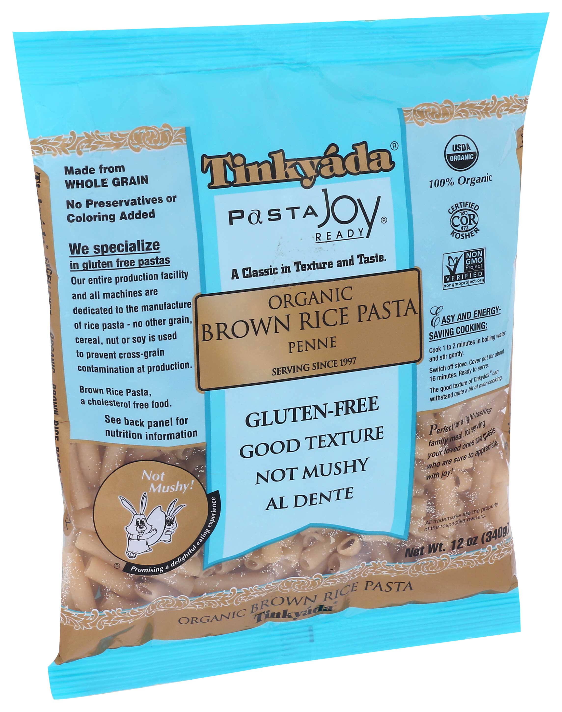 how to cook brown rice penne pasta