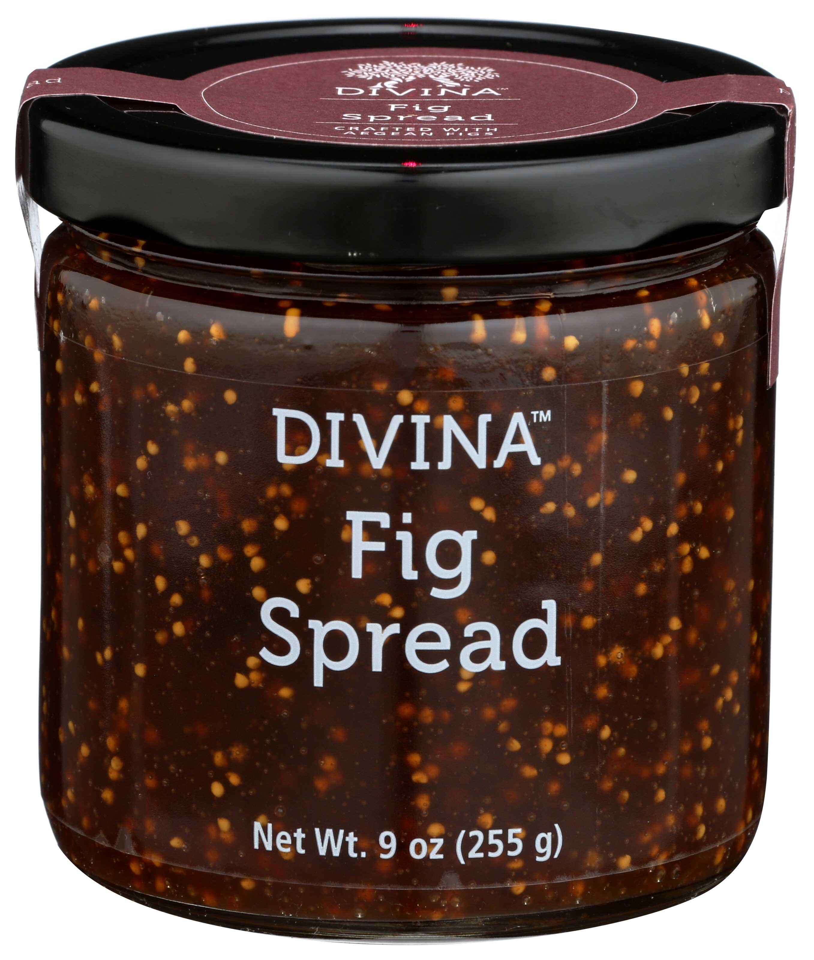 Divina Fig Spread, 9 Ounce -- 12 per case.