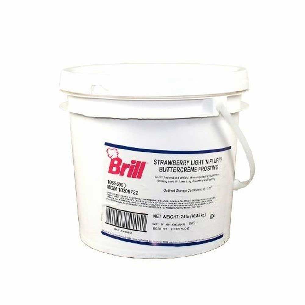 Brill Strawberry Buttercreme Frosting | FoodServiceDirect