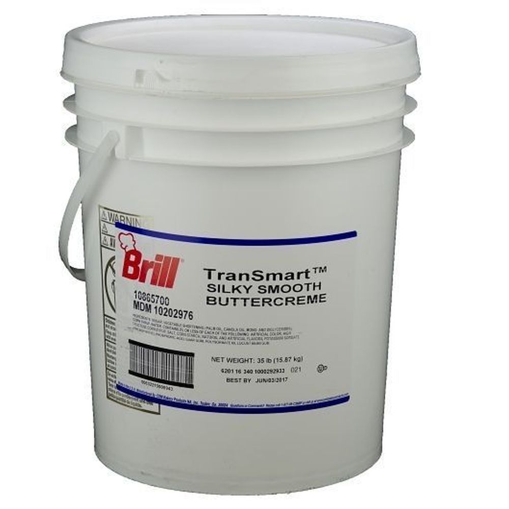 Brill Silky Smooth Buttercream Frosting, 35 Pound