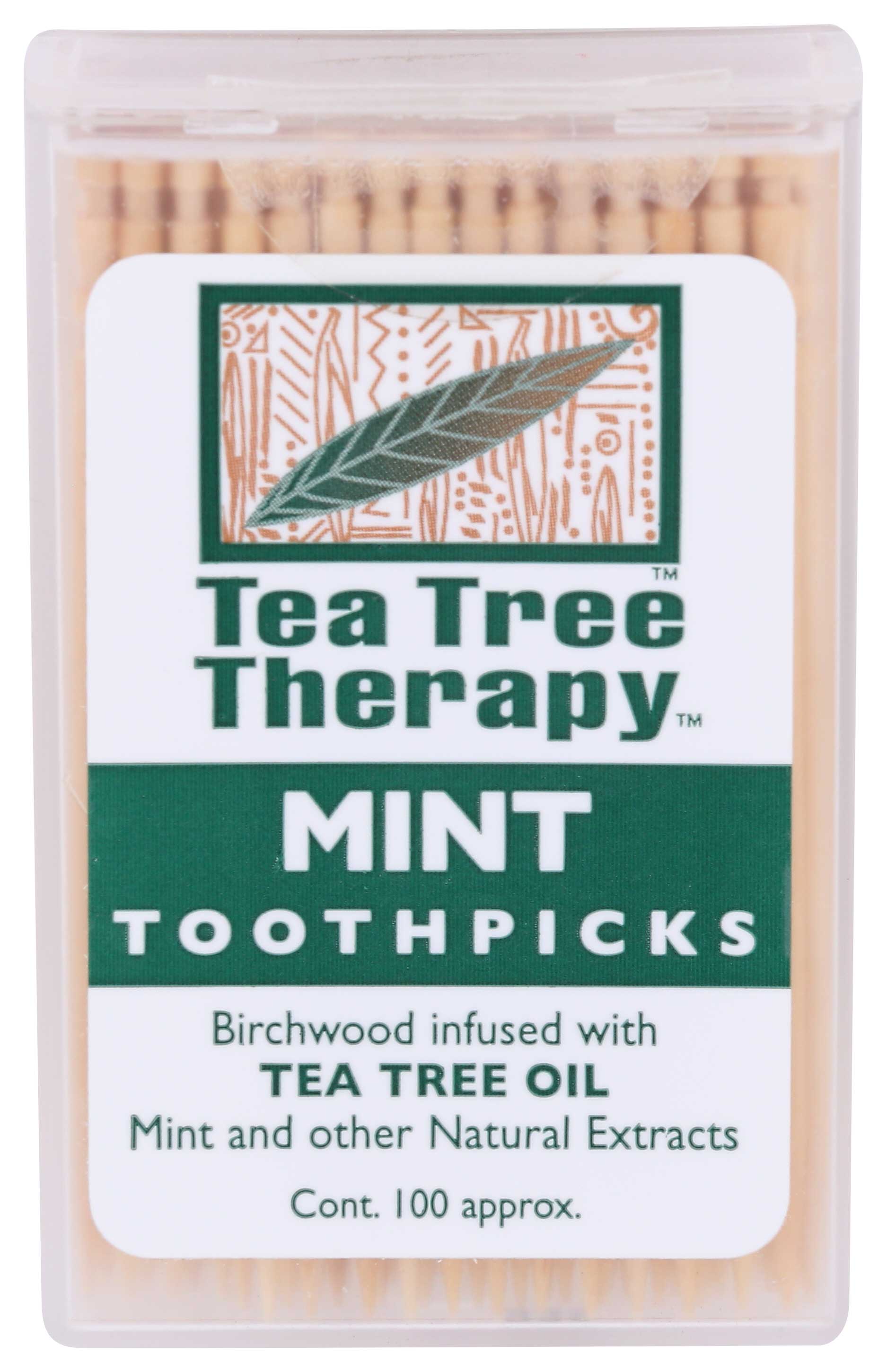 Tea Tree Therapy Tea Tree Toothpick Case | FoodServiceDirect