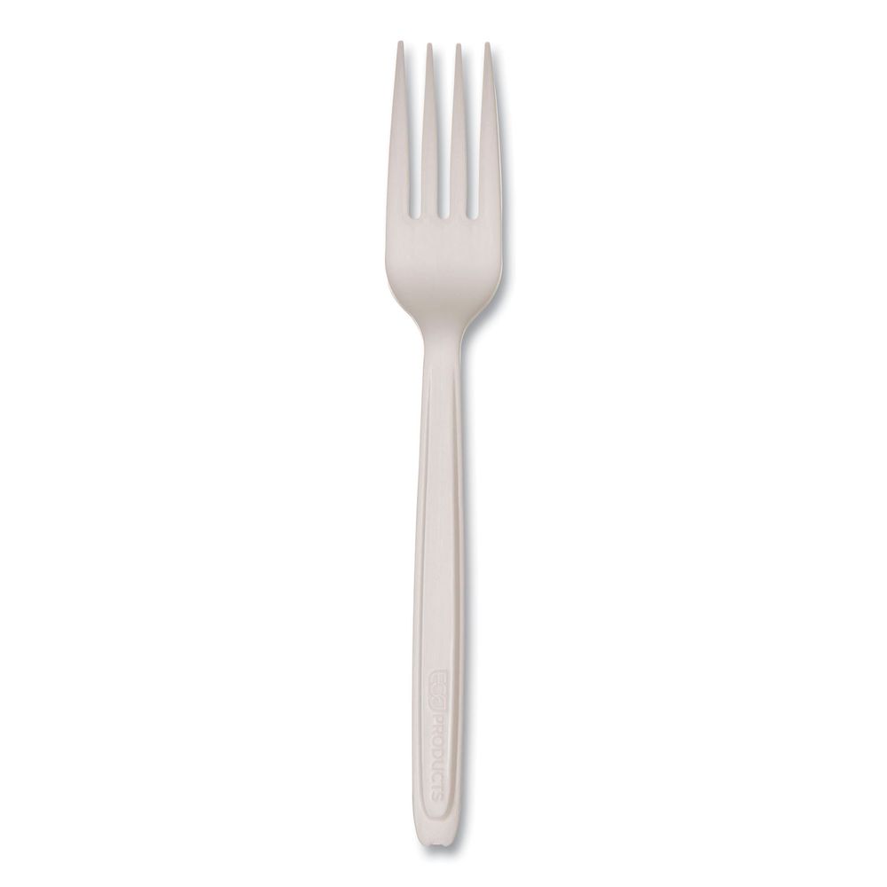 Eco-Products Cutlerease White Dispensable Fork, 6 inch -- 960 per case