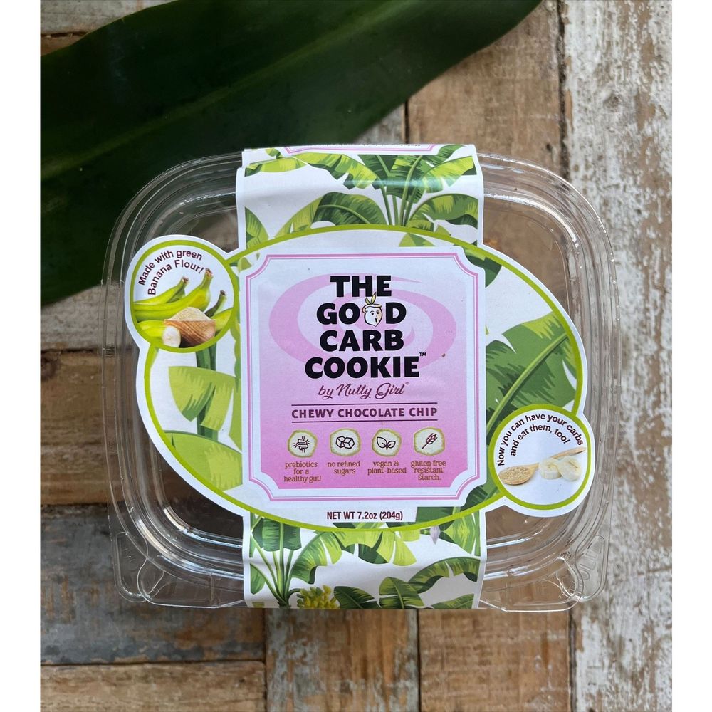 Nutty Girl The Good Carb Cookie Chewy Chocolate Chip, 7.2 Ounce -- 12 per case ...