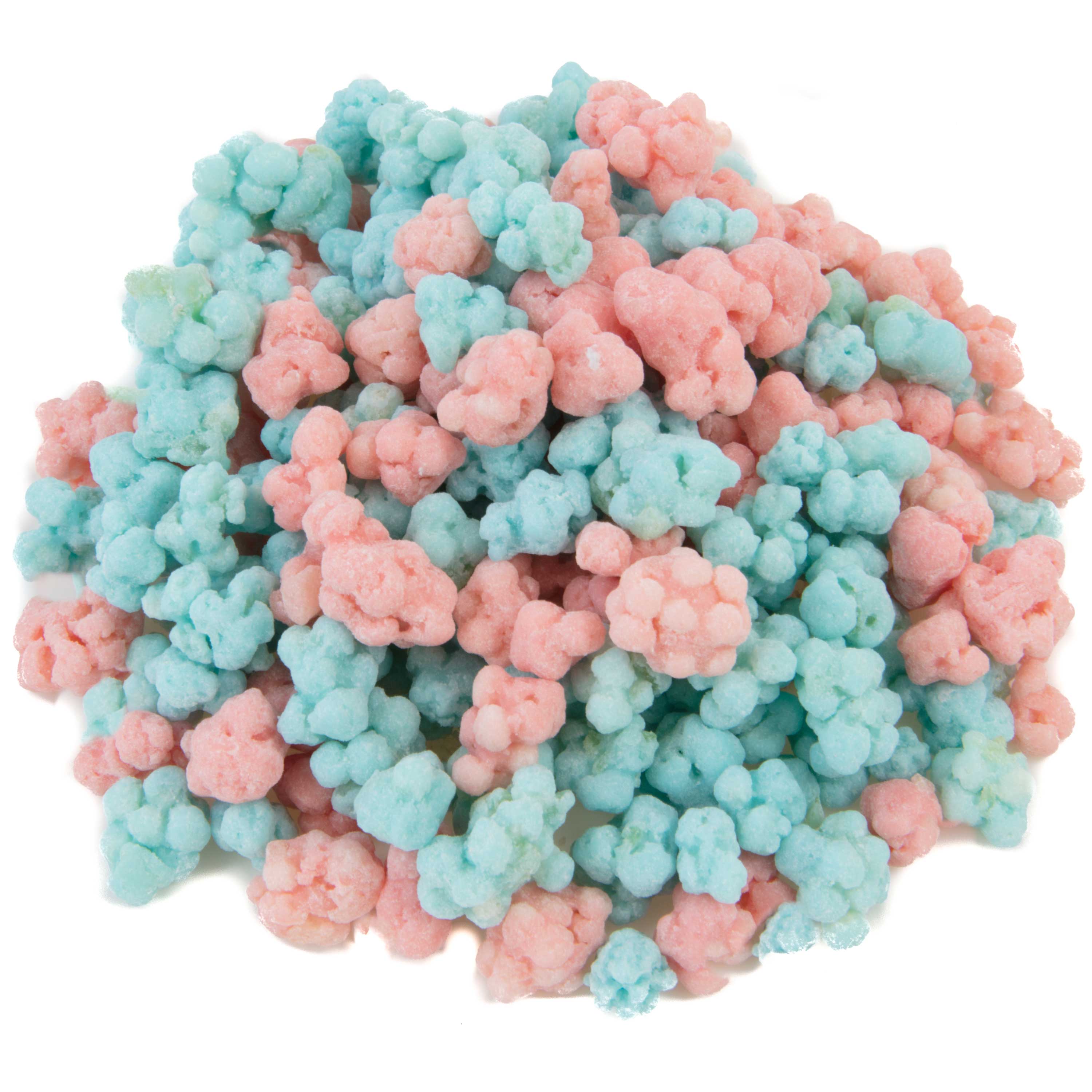TR Toppers Pink and Blue Fizzy Cotton Candy, 10 Pound Box.