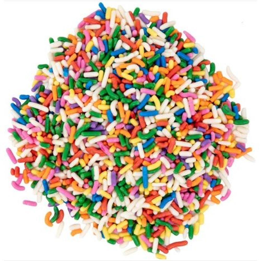 Tr Toppers Rainbow Sprinkles, 10 Pound