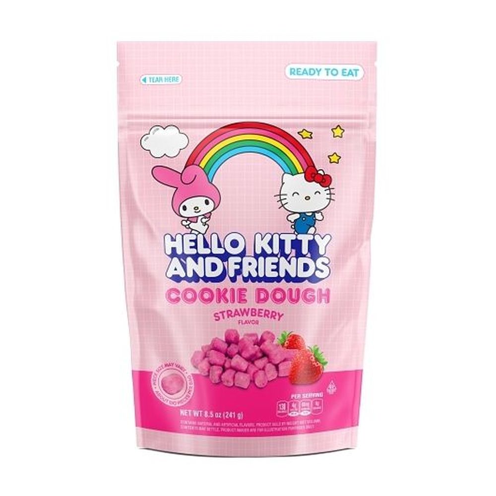 Hello Kitty and Friends Strawberry Cookie Dough, 8.5 Ounce -- 10 per case