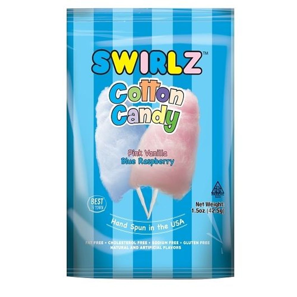 Swirlz Cotton Candy, 1.5 Ounce - 12 per case