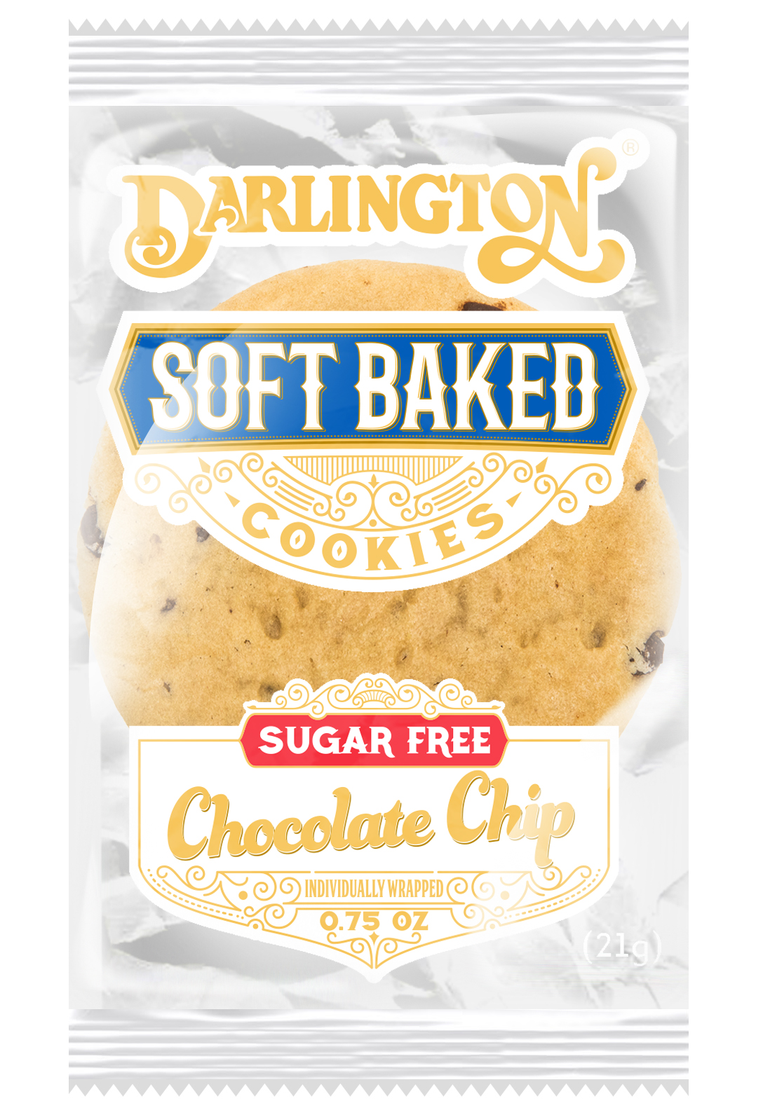 Darlington Chocolate Chip Sugar Free Cookies Case | FoodServiceDirect