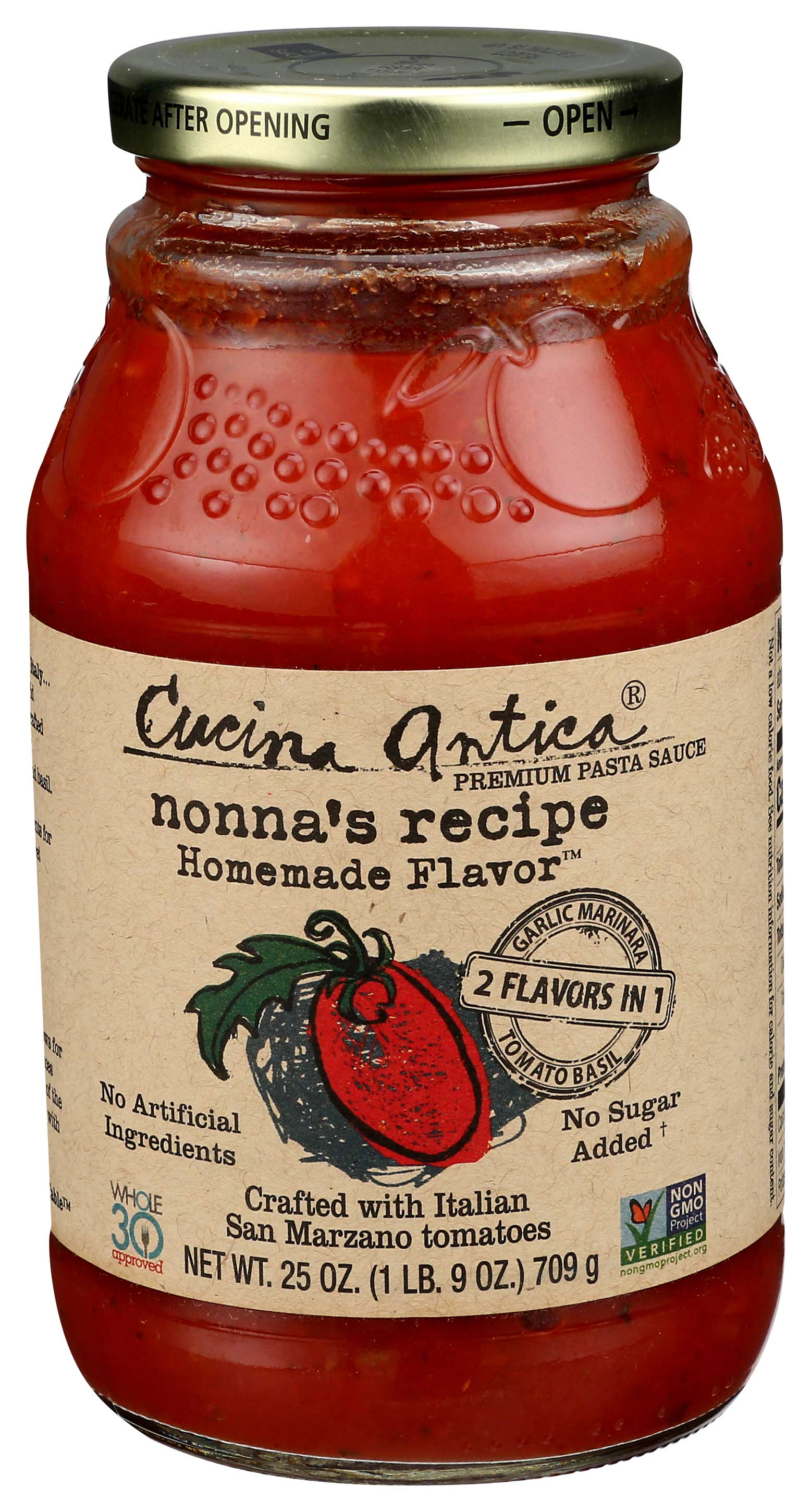 Cucina Antica Nonnas Recipe Homemade Flavor Pasta Sauce | FoodServiceDirect