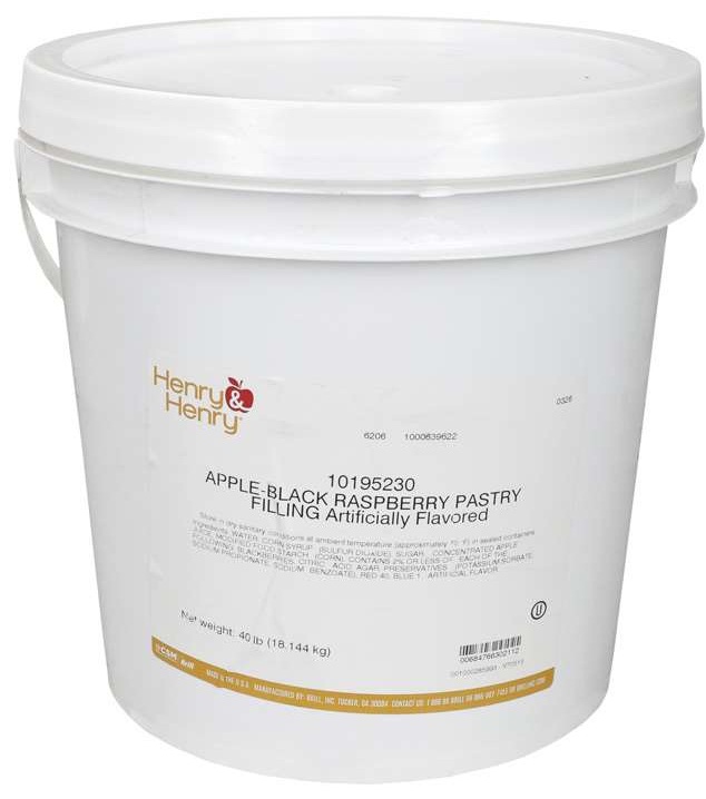 Henry and Henry Apple Black Raspberry Donut Filling, 50 Pound