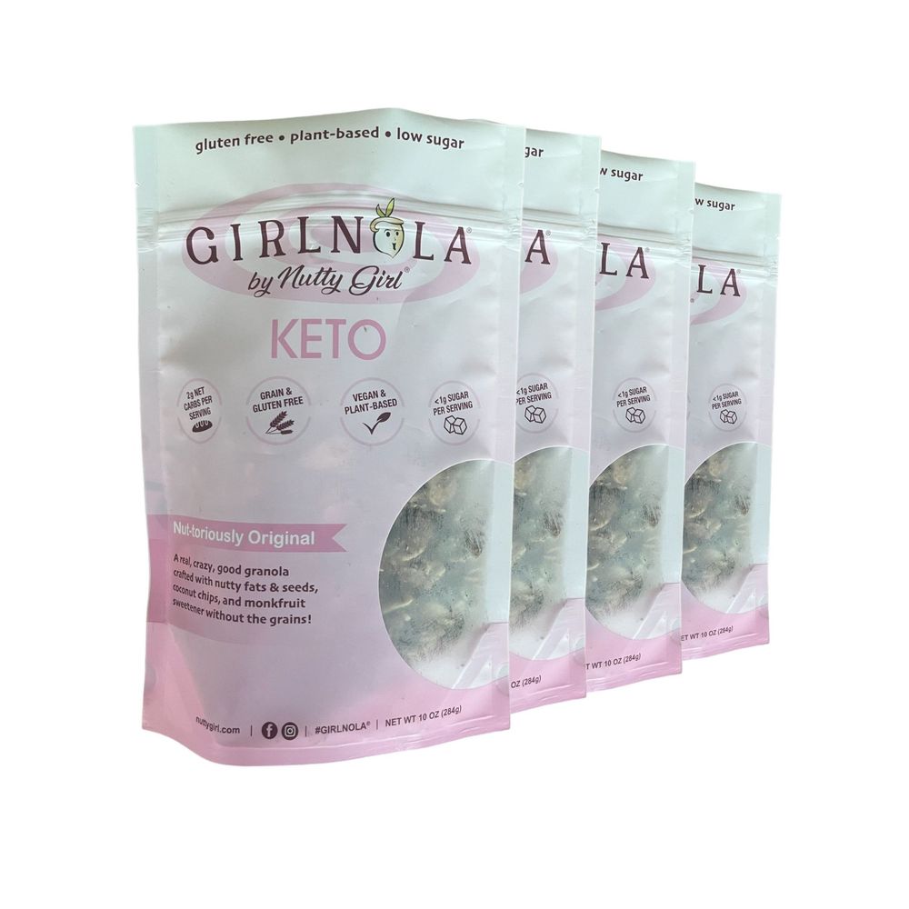 Nutty Girl Nut-toriously Original Keto Girlnola, 10 Ounce -- 12 per case