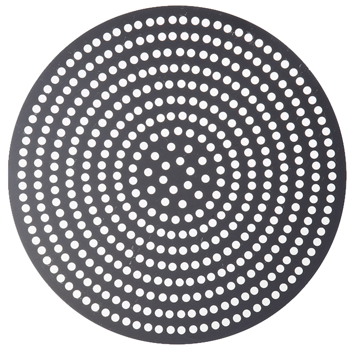 American Metalcraft Hard Coat Anodized Aluminum Super Perforated Disk ...