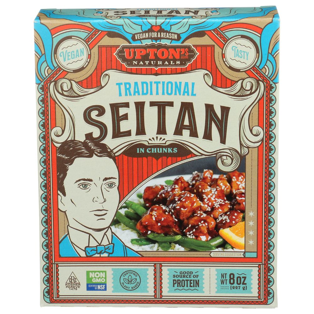 Uptons Naturals Traditional Seitan Case | FoodServiceDirect