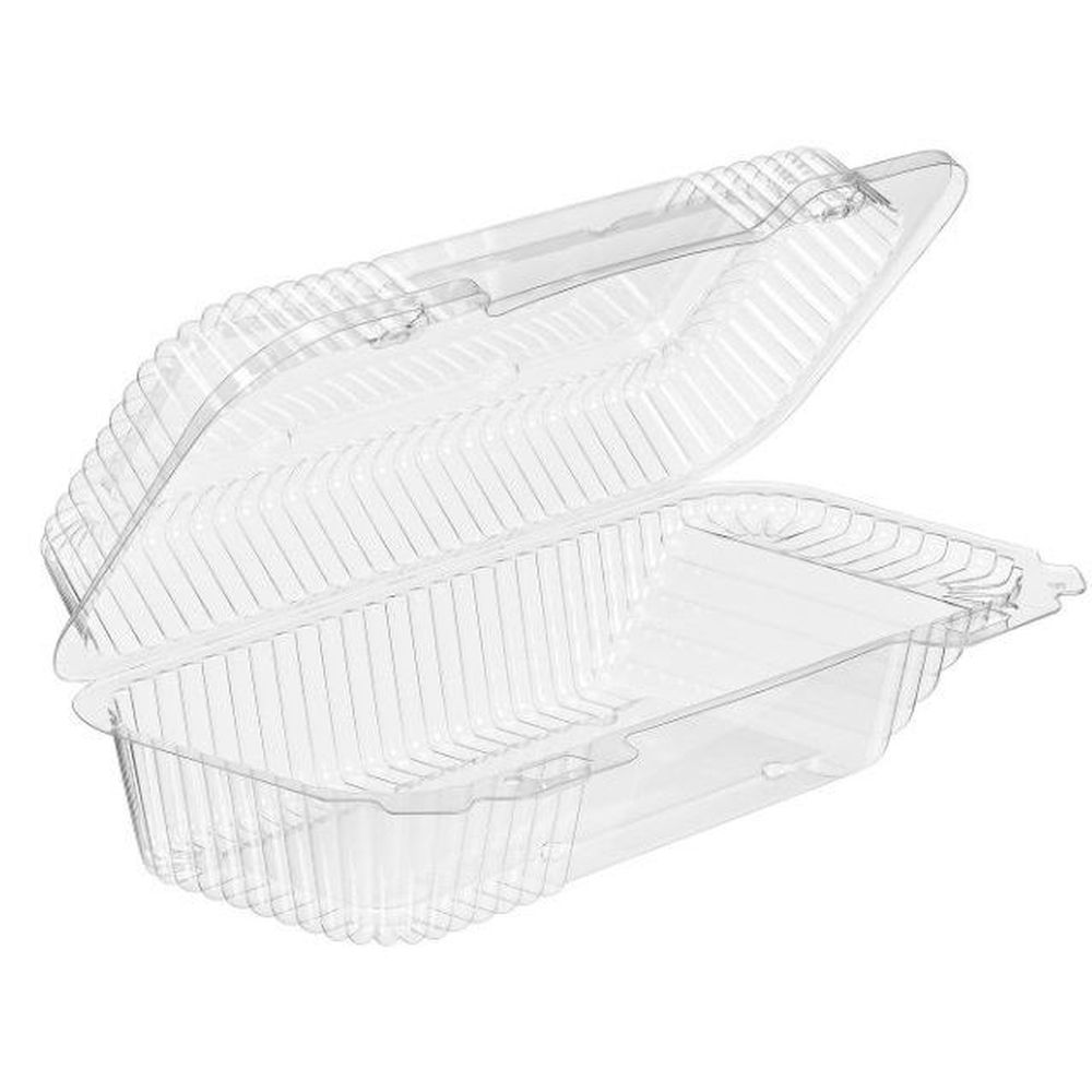 Inline Plastics SureLock PET Clear Single Compartment Hinged Cookie ...