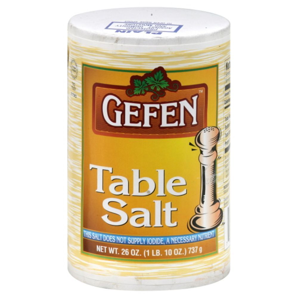 Gefen Table Salt, 26 Ounce -- 24 per case