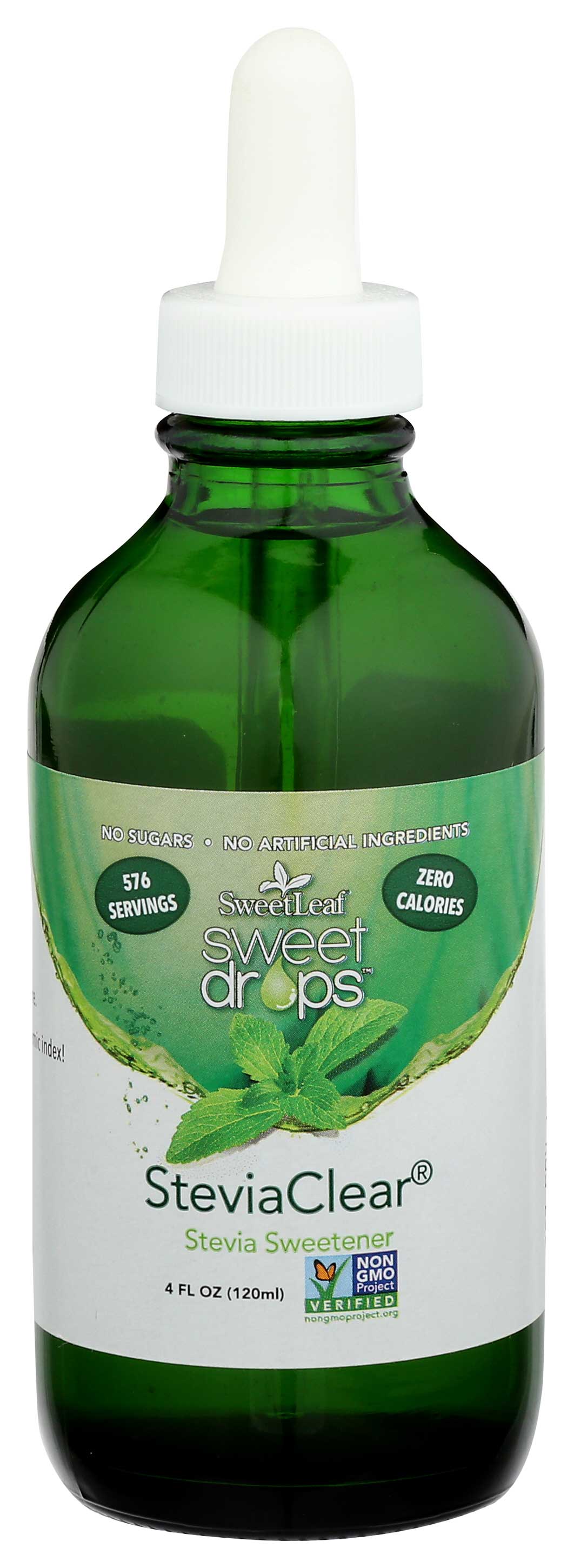 Sweet Leaf Stevia Clear Liquid, 4 Ounce