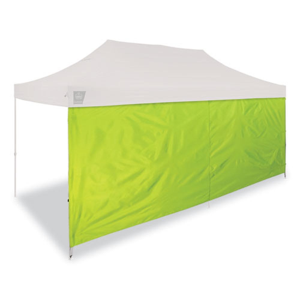 ergodyne Shax 6097 Polyester Single Skin Lime Pop Up Tent Sidewall, 10 x 10 Feet ...