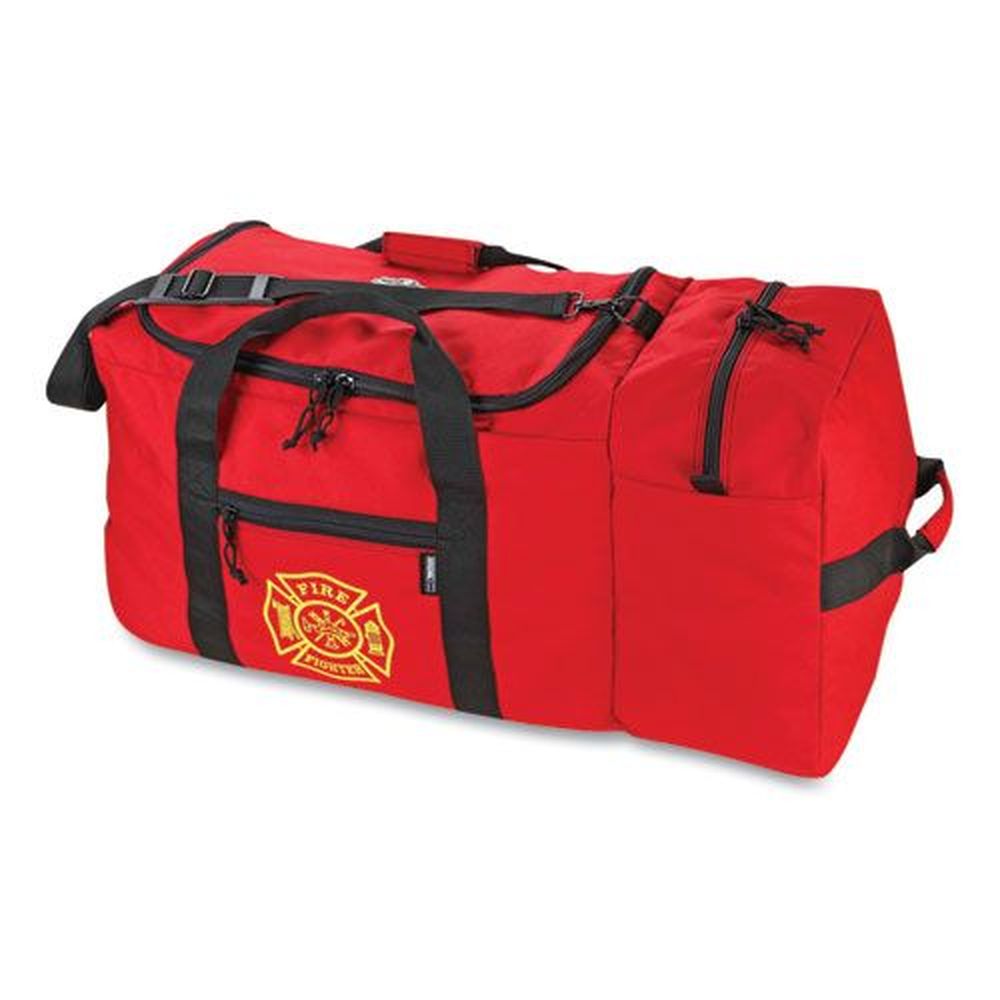 ergodyne Arsenal 5005W Red Wheeled Fire Plus Rescue Gear Bag, 14 x 31 x ...