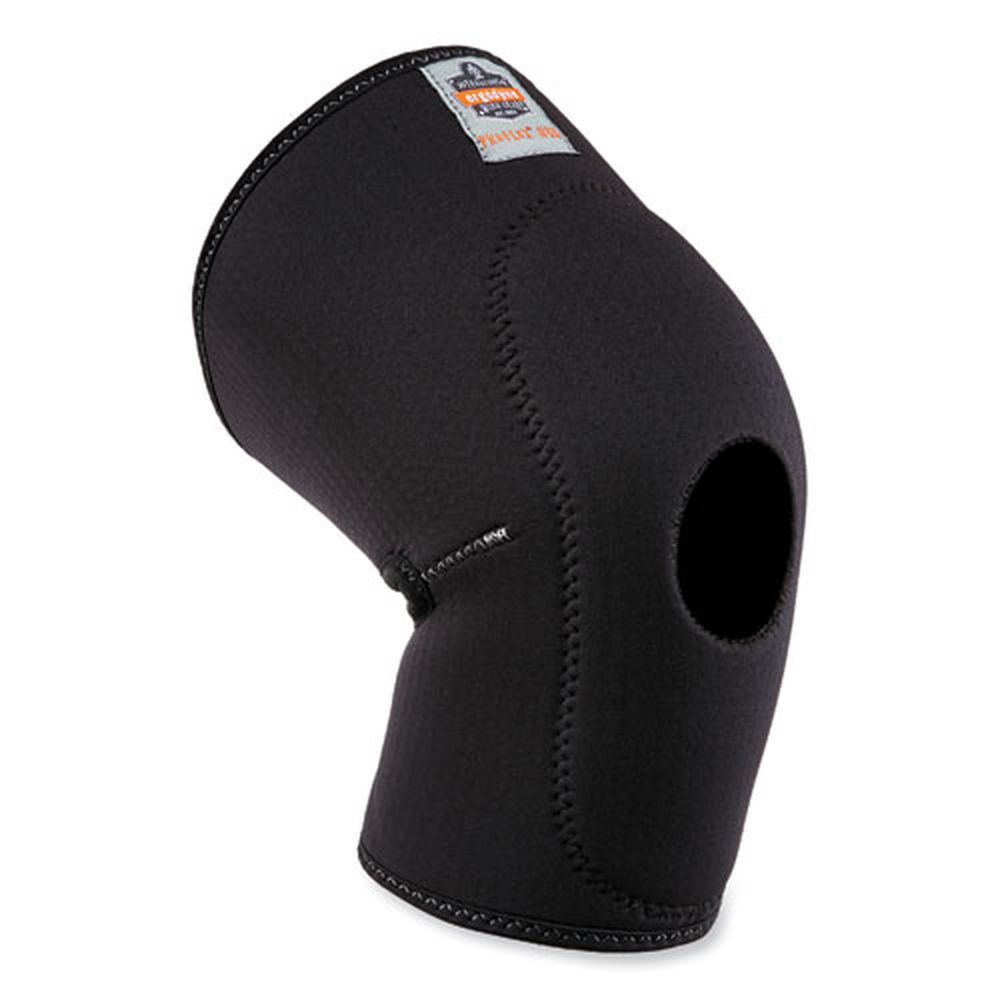 ergodyne ProFlex 615 Black Medium Open Patella Anterior Pad Knee Sleeve ...