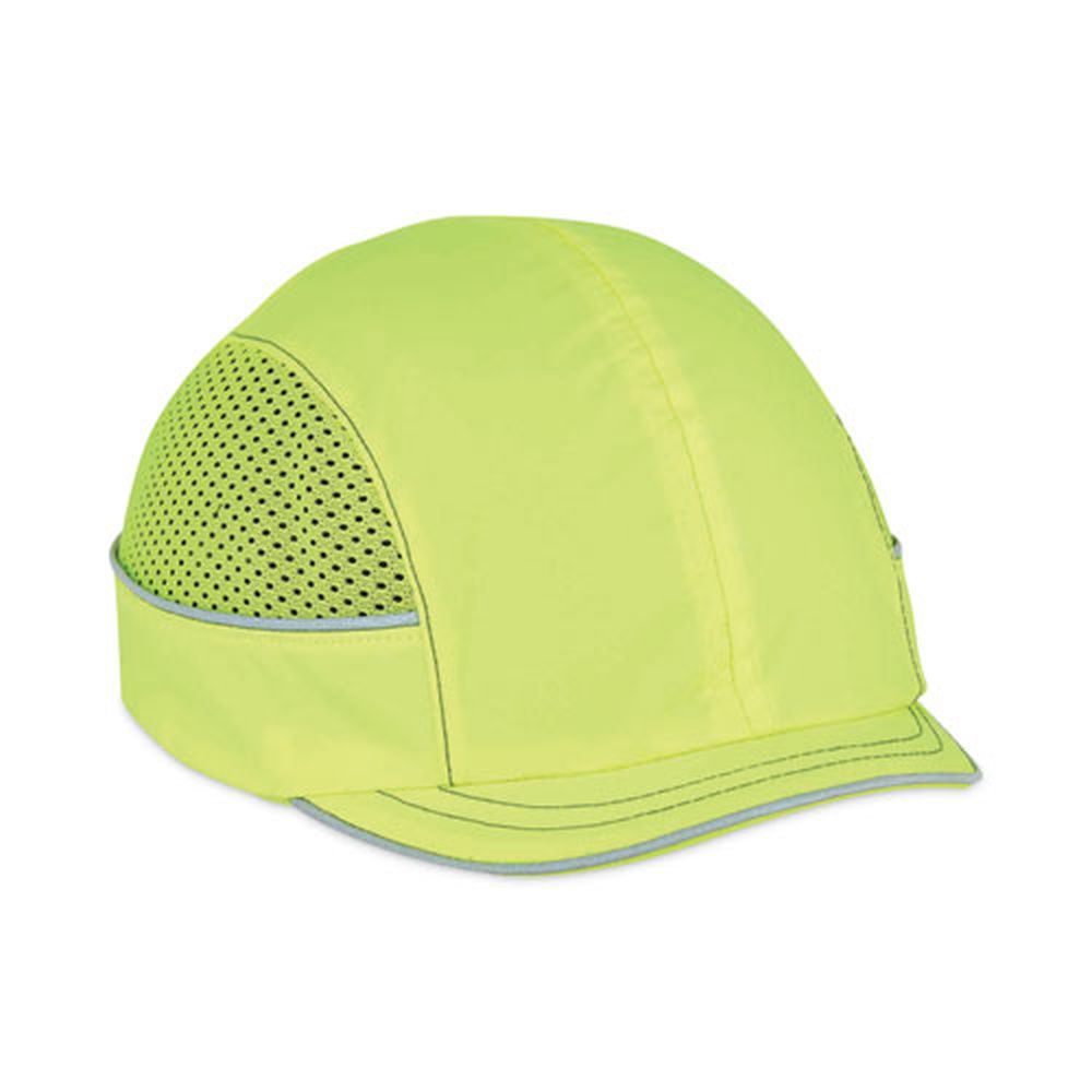 ergodyne Micro Brim Lime Skullerz 8950 Bump Cap Hat