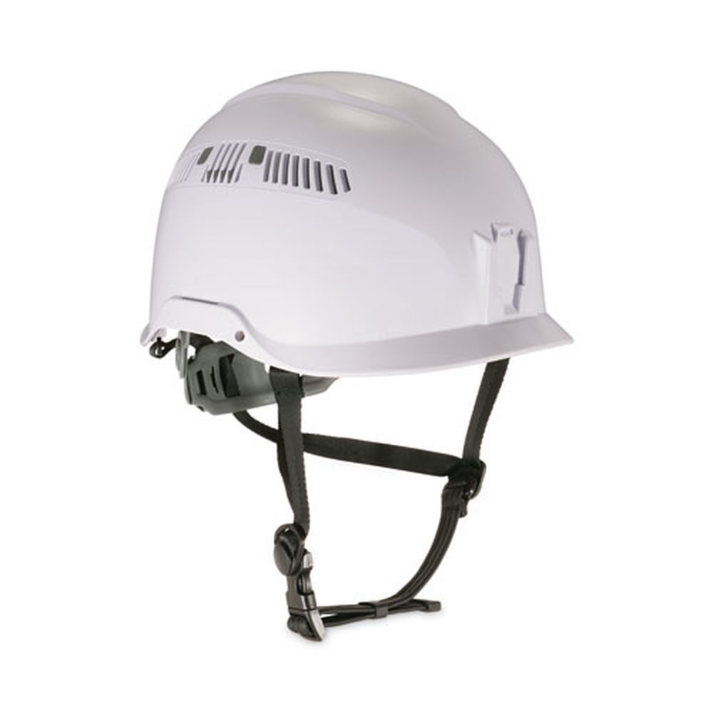 ergodyne Skullerz 8975 White 6-Point Ratchet Suspension Class C Safety ...