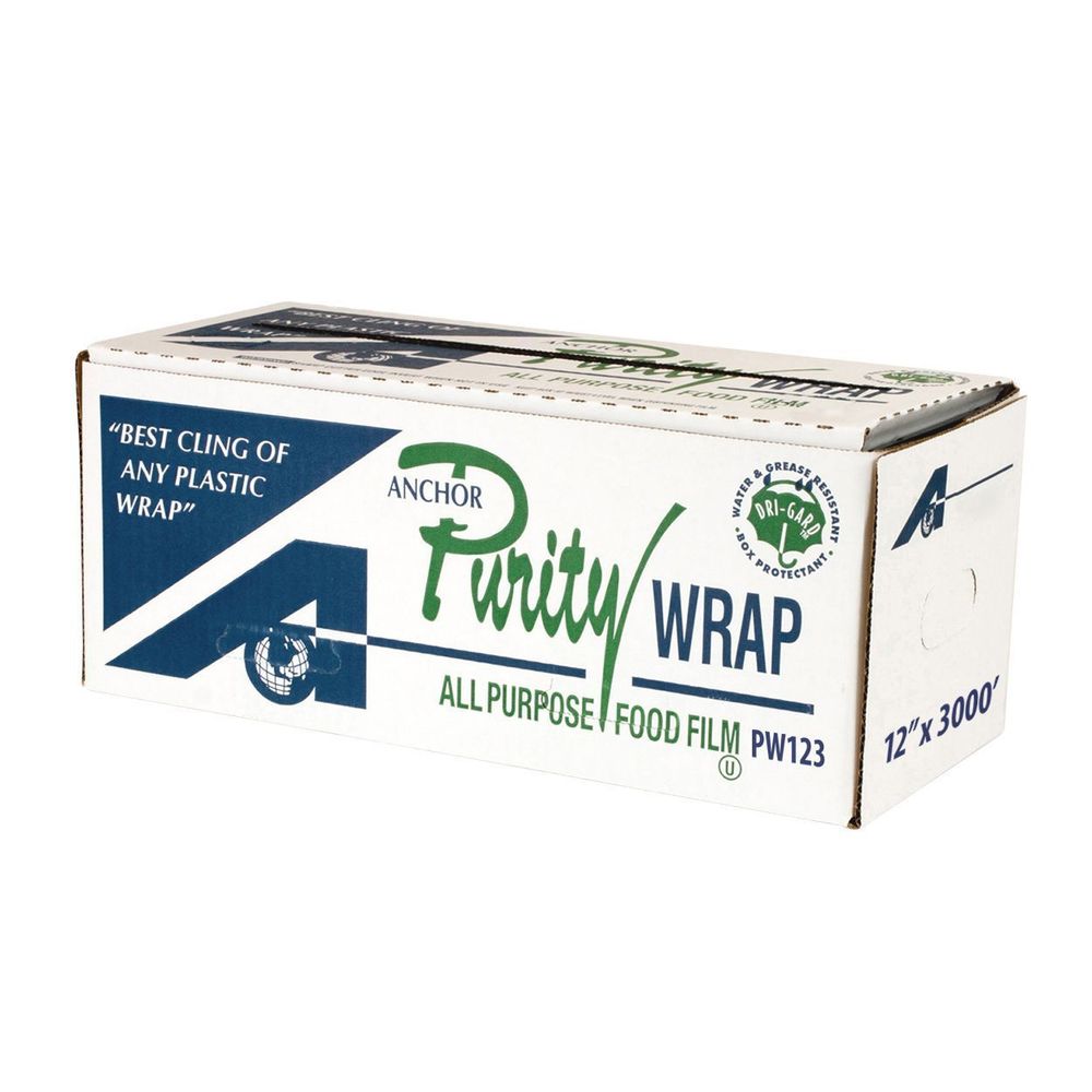 Anchor Packaging Puritywrap PW121 PVC Cling Film Roll with Cutterbox ...