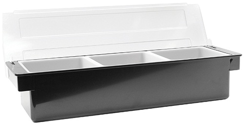 Tablecraft 3 Compartment Condiment Holder
