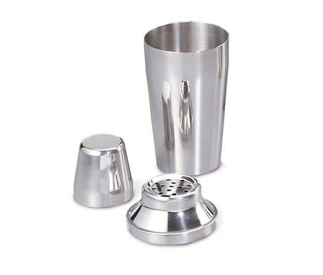 Tablecraft ValuCraft 3 Piece Stainless Steel Bar Shaker Set, 16 Ounce ...