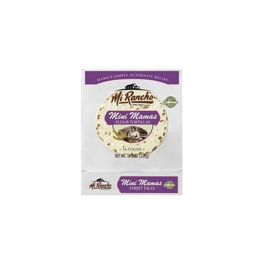 Mi Rancho Mini Mamas Street Taco Flour Tortilla, 13.275 Pound