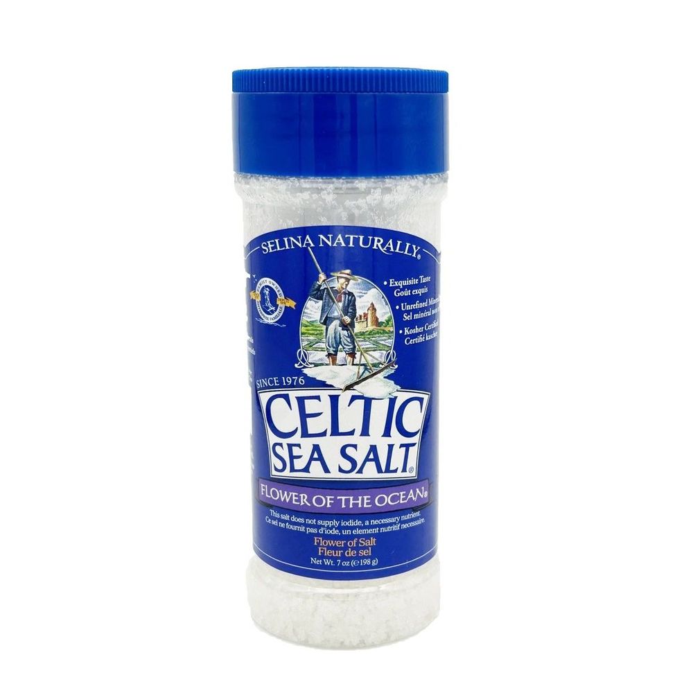 Celtic Sea Salt Selina Naturally Flower of the Ocean Shaker, 7 Ounce ...