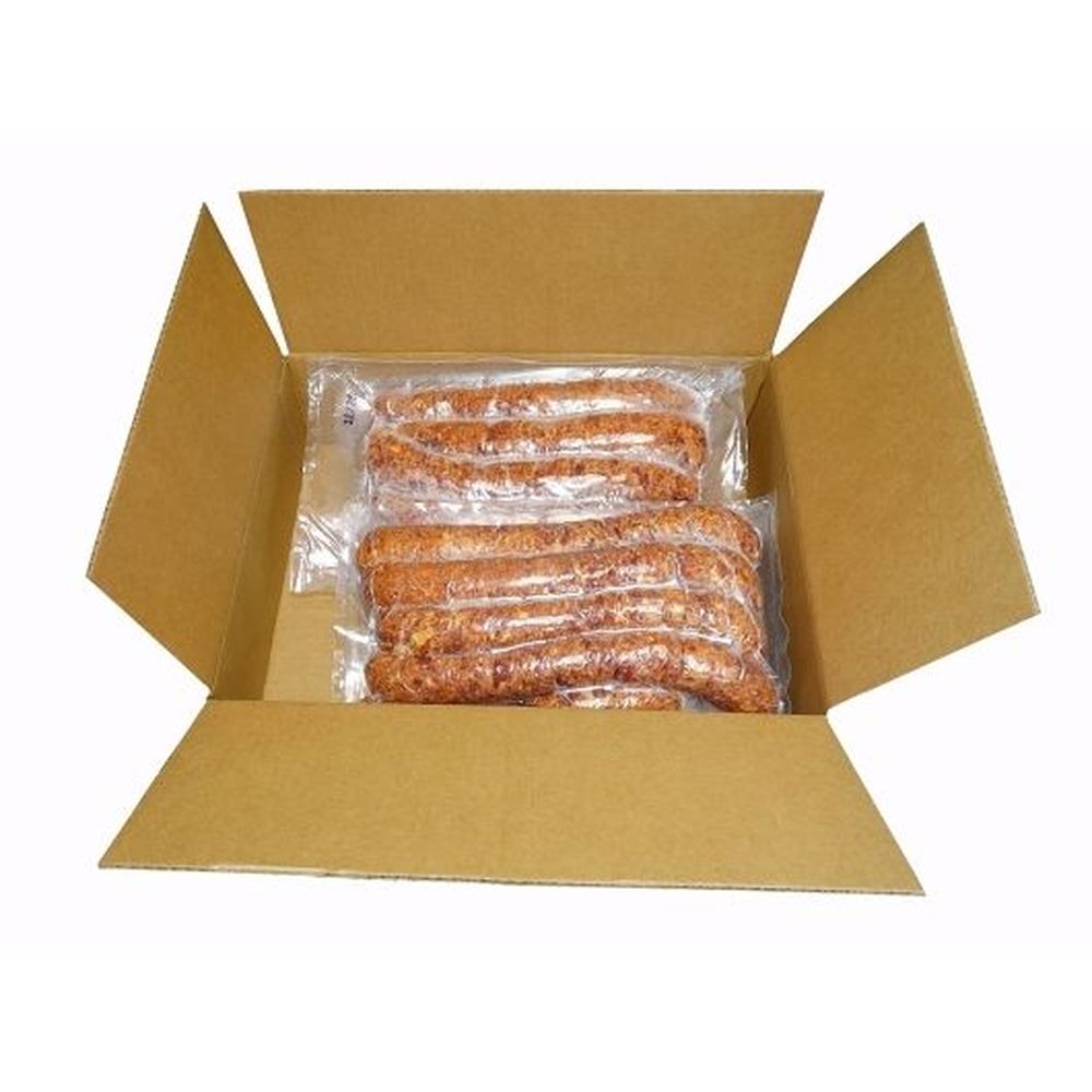 Sysco Cooked Smoked Pork and Beef Andouille Sausage Rope, 10 Pound