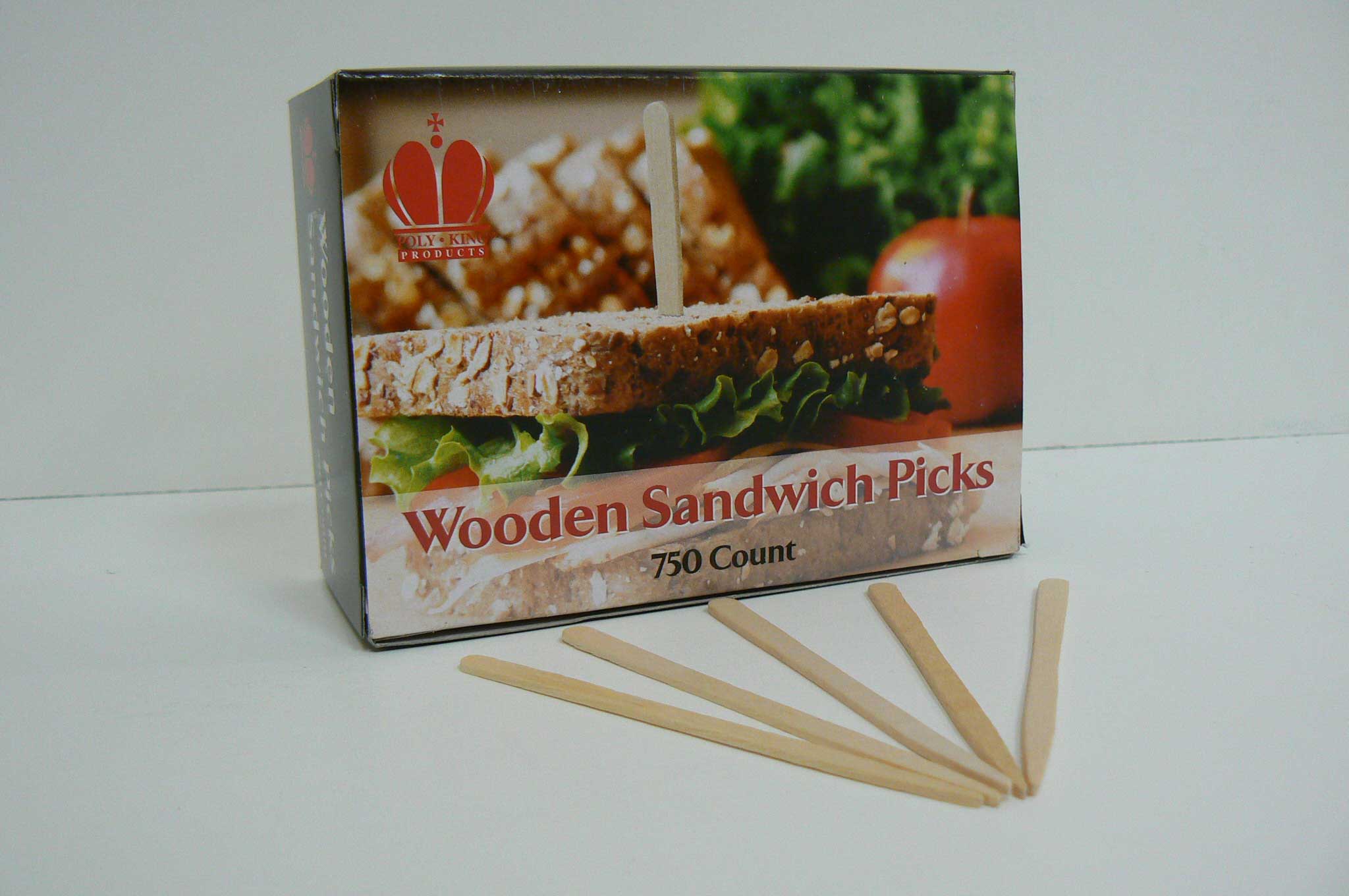 Wooden Sandwich Picks Case | FoodServiceDirect