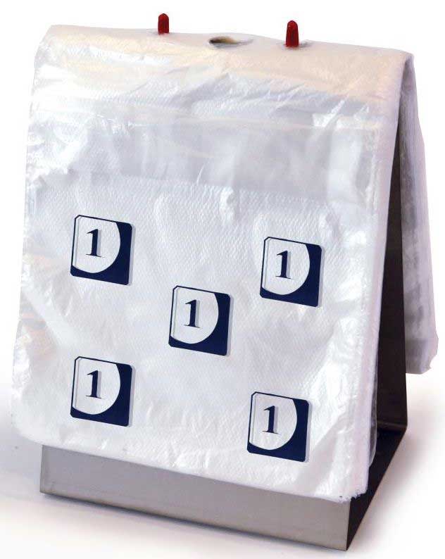 Pak Sher Number 1 Food Storage Portion Bag -- 2000 per case.